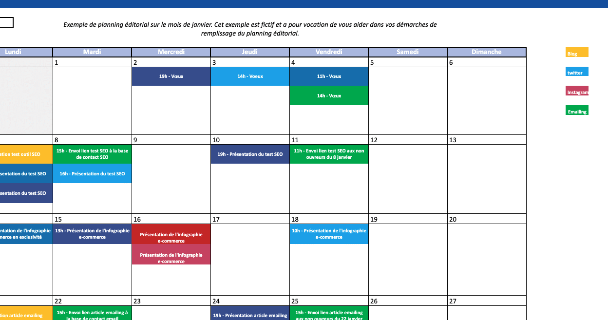 Exemple de Retro Planning Excel: Comment Réaliser un Planning Efficace ...