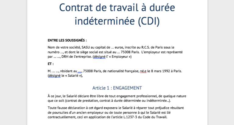 Exemple De Contrats : Guide Pratique Pour Rédiger Des Accords Efficaces ...